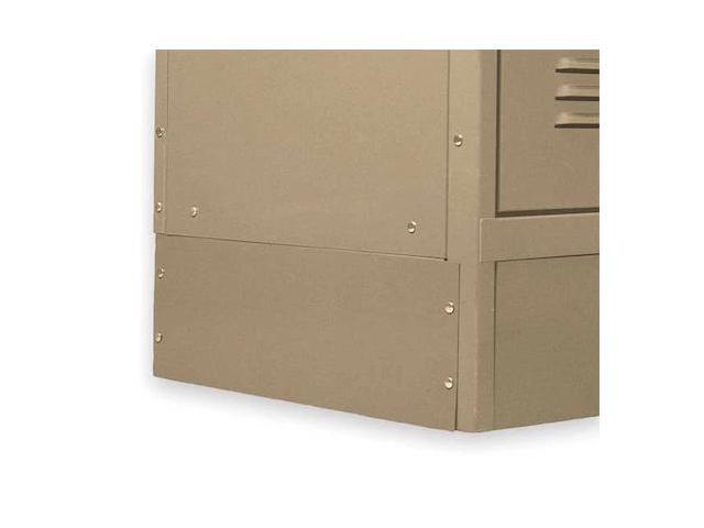 Click here for ZORO SELECT 2HFP1 Locker End Base D 12 In H 6 In T... prices