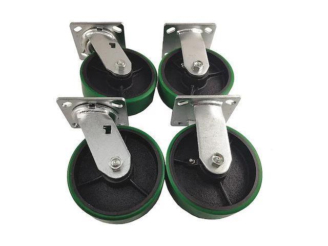 Click here for ZORO SELECT 5PKJ2 Plat Castr Kt Polyurthane 6 4800... prices