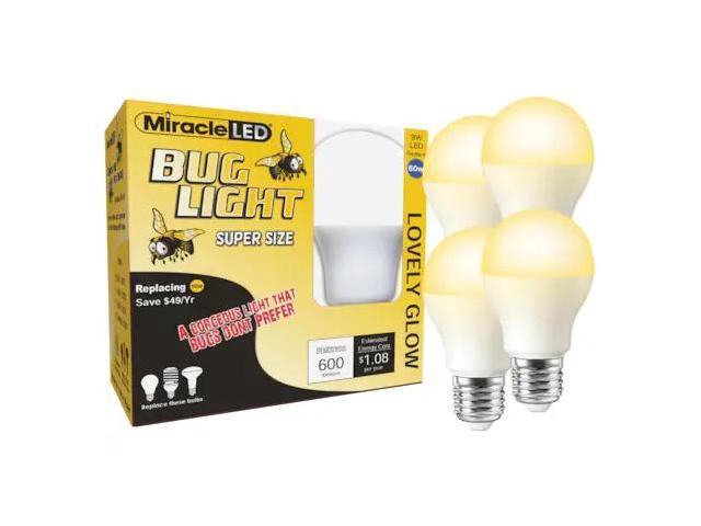 Click here for MIRACLE LED 602174 Bug Light Lovely Glow Yellow Am... prices