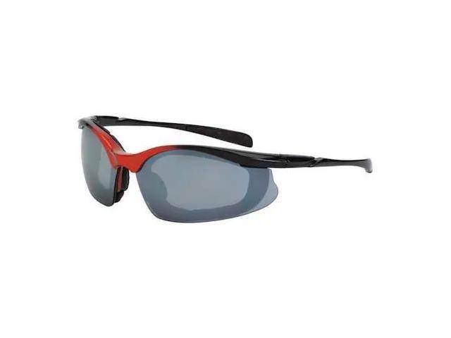 Click here for CROSSFIRE 873 Safety Glasses  Wraparound Silver Mi... prices