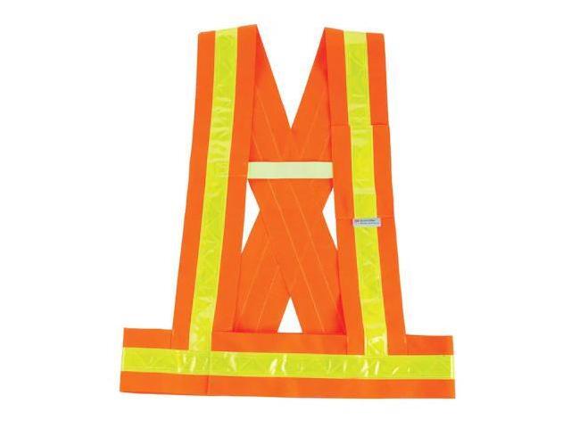 Click here for ERGODYNE 8140BA Break Away Sash  Polyester  Orange... prices