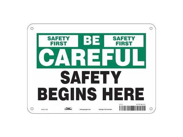 Click here for CONDOR 475H53 Safety Sign  7 in Height  10 in Widt... prices