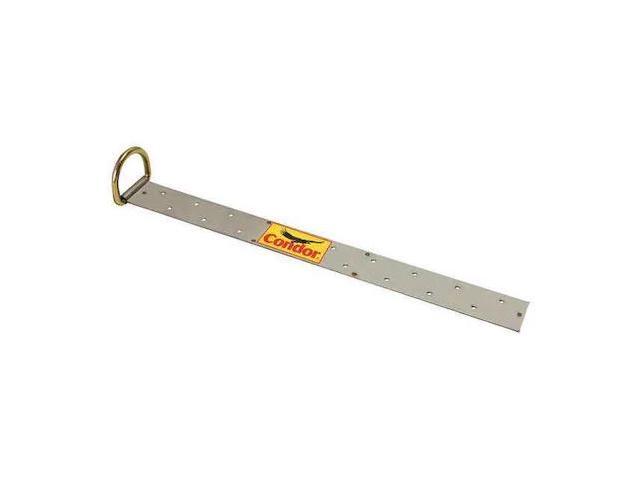 Click here for CONDOR 49CD18 Roof Anchor Silver 19 in. L prices