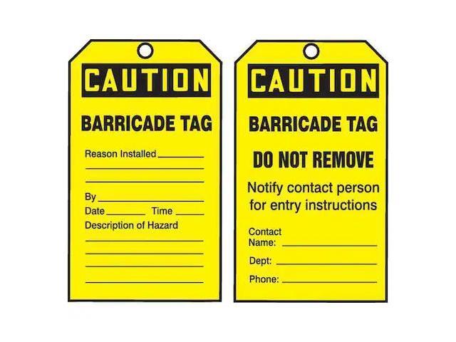 Click here for ACCUFORM TAR160 Caution Tag By The Roll  Status Al... prices