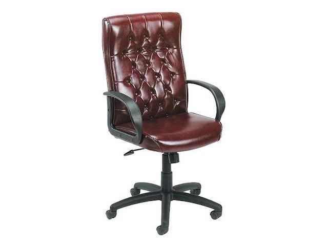 Click here for ZORO SELECT 6GNP1 Executive Chair  Vinyl Oxblood B... prices
