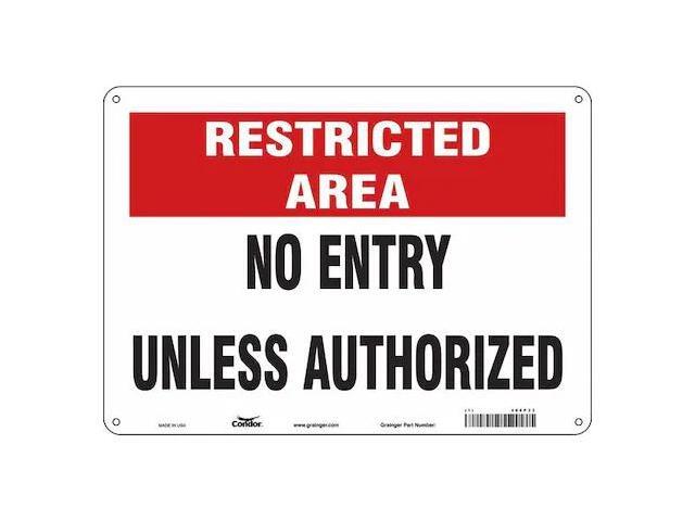 Click here for CONDOR 480P33 Safety Sign  10 in Height  14 in Wid... prices