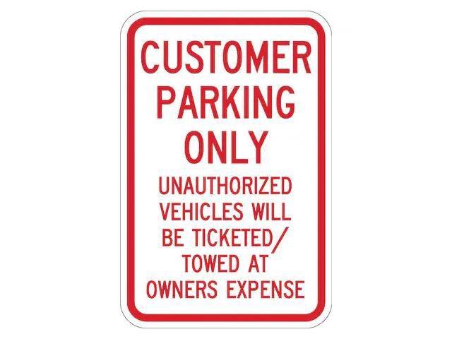 Click here for LYLE RP-017-RW-12HA Customer Parking Sign 18 x 12... prices