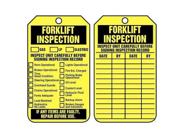 Click here for ACCUFORM TRS305PTP Tag  Forklift  Plastic  5 3/4 i... prices