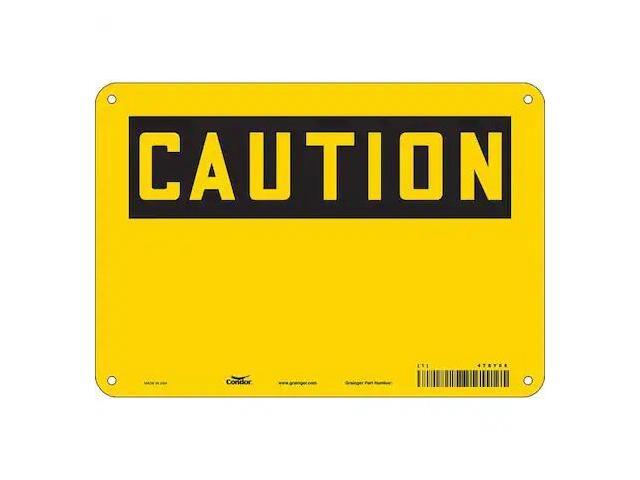 Click here for CONDOR 478Y68 Safety Sign 10 Wx7 H 0.032 Thickness prices
