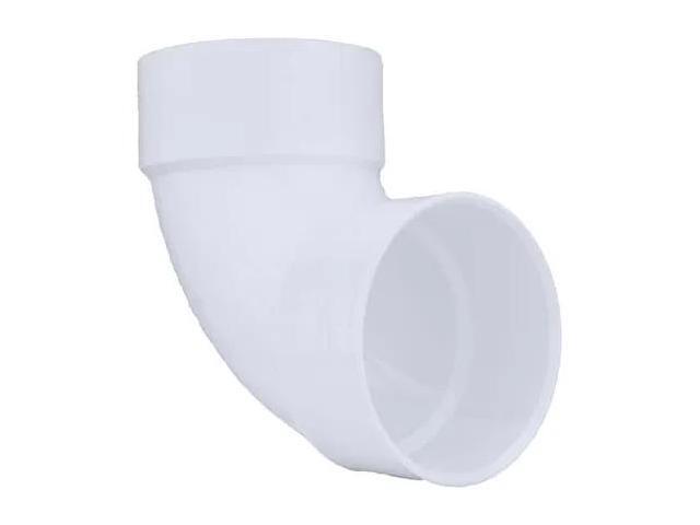 Click here for ZORO SELECT 1WKV8 PVC 90 Degree Elbow  Hub  6 in P... prices