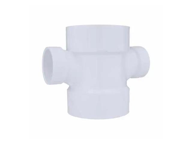 Click here for ZORO SELECT 1WJN9 PVC Sanitary Tee  Hub  4 in x 4... prices