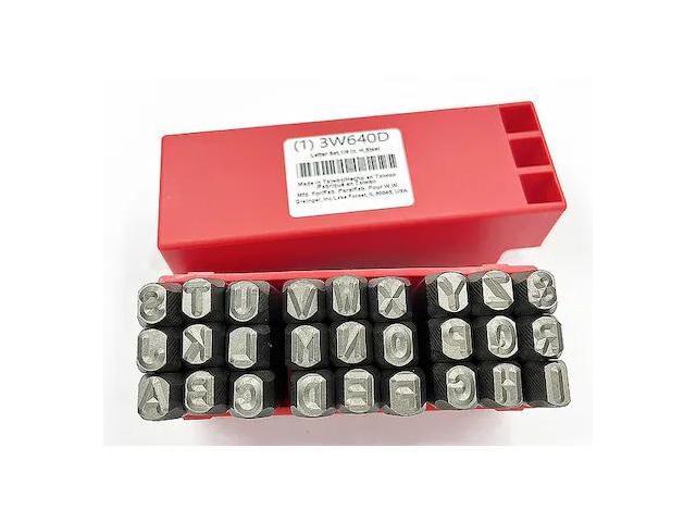 Click here for ZORO SELECT 3W640 Letter Set 1/4 In. H Steel prices