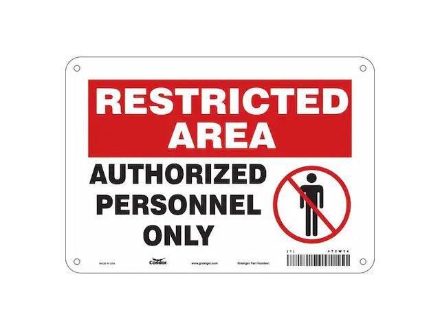 Click here for CONDOR 472W14 Safety Sign 10 W 7 H 0.032 Thickness... prices