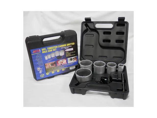 Click here for ARTU 02961 Hole Saw Set  Tungsten Carbide Grit  8... prices