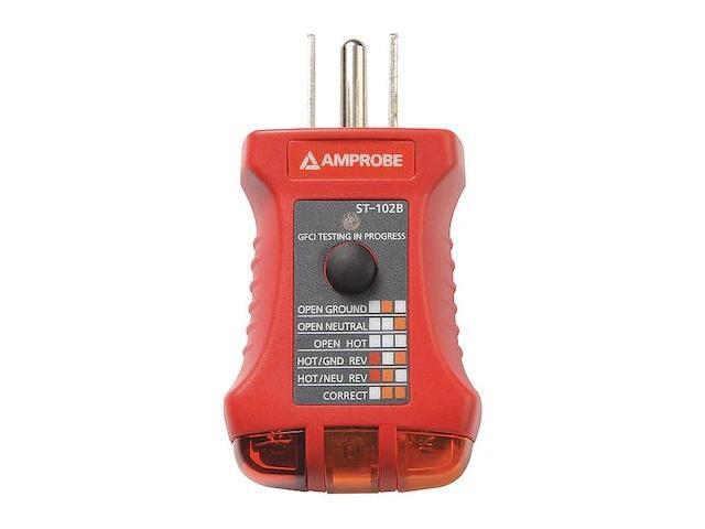 Click here for AMPROBE ST-102B Receptacle Tester with GFCI 110to... prices