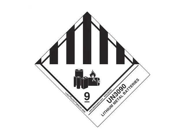 Click here for LABELMASTER HSNLB5700 UN3090 Lithium Metal Batteri... prices
