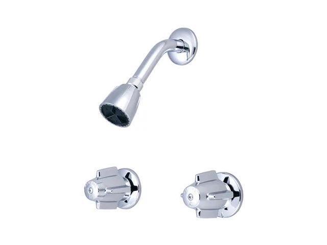 Click here for CENTRAL BRASS 826 Two Handle Shower Set  CXC  Wall... prices