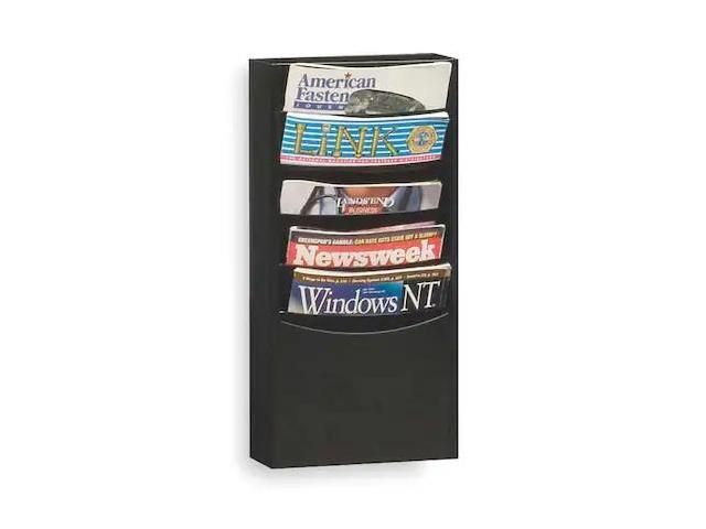Click here for DURHAM MFG 403-08 Literature Rack Compartment 5 Bl... prices