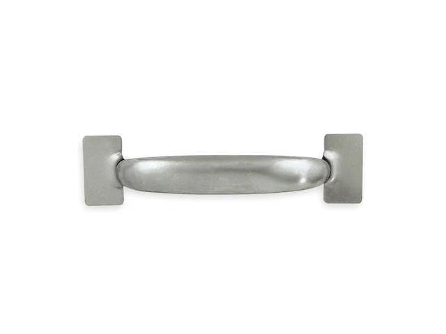 Click here for ZORO SELECT 4PE23 Pull Handle  Steel  Silver  6-1/... prices