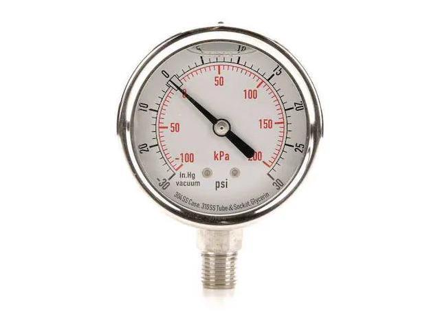 Click here for ZORO SELECT 4CFH1 Commercial Compound Gauge  30 to... prices