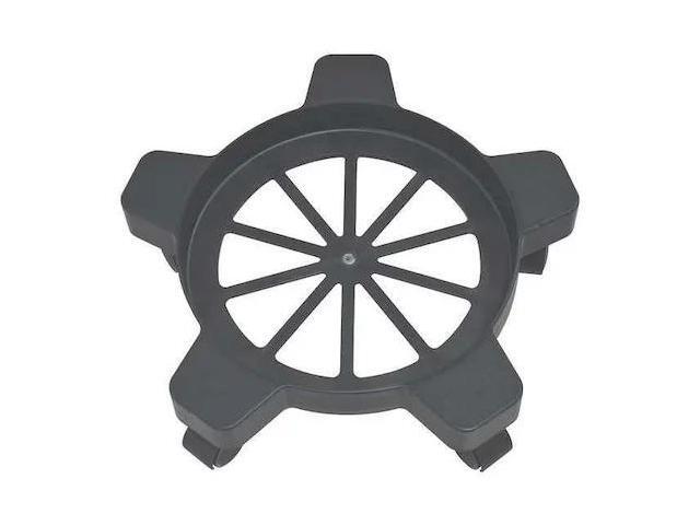 Click here for ZORO SELECT 38RY68 Pail Dolly 75 lb. Plastic Black prices