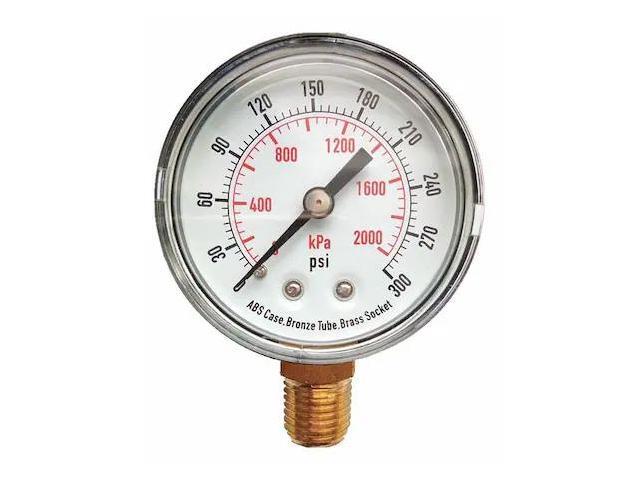 Click here for ZORO SELECT 4FLU4 Pressure Gauge  Commercial  0 to... prices