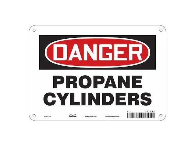 Click here for CONDOR 471R08 Safety Sign  7 in Height  10 in Widt... prices
