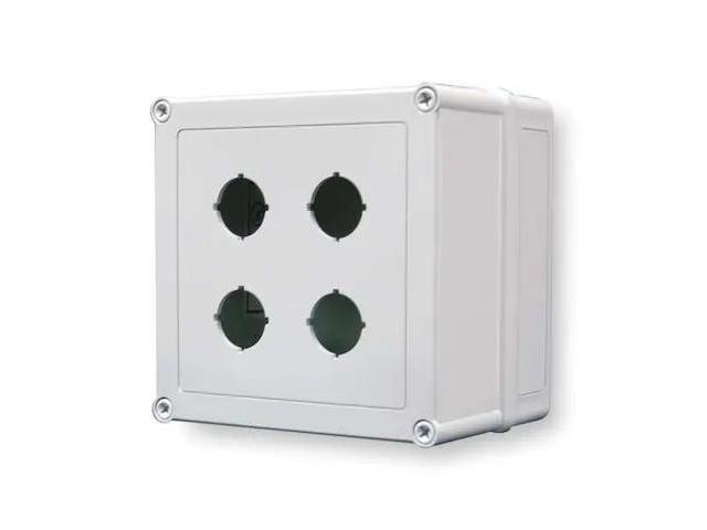 Click here for HOFFMAN VM775-PBS4 Pushbutton Enclosure 30mm 4 Hol... prices