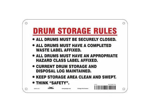 Click here for CONDOR 470D76 Safety Sign  7 in Height  10 in Widt... prices