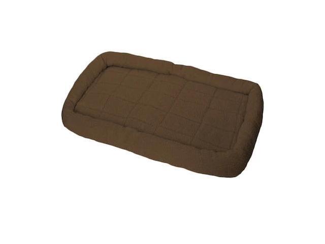 Click here for MILLER MFG 2322-CH-G Pet Lodge Fleece Dog Bed CHOC... prices