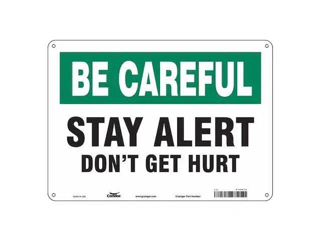 Click here for CONDOR 475H74 Safety Sign  10 in Height  14 in Wid... prices