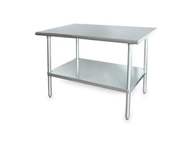 Click here for ZORO SELECT 2KRE7 Fixed Work Table SS 48 W 24 D prices