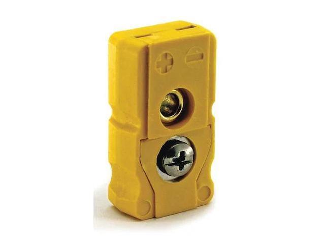 Click here for DAYTON 36GK89 Thermocouple Jack K Yellow Flat Pin prices
