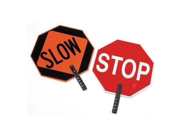 Click here for CORTINA 03-852 Paddle Sign Stop/Slow 18 In. H prices