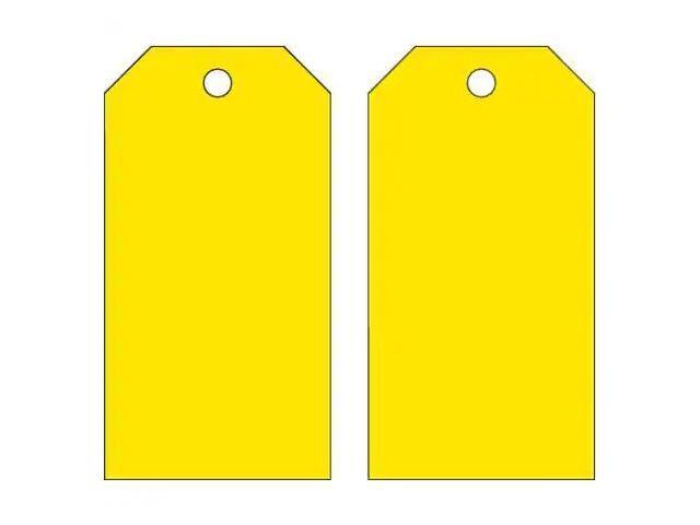 Click here for BRADY 76197 Blank Shipping Tag  Polyester  5-3/4 H... prices