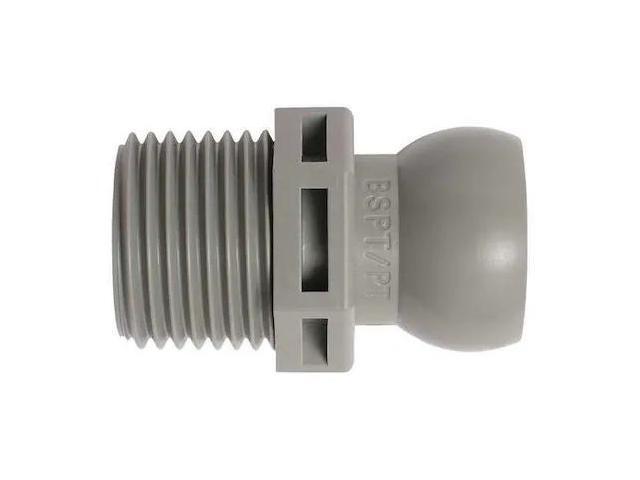 Click here for LOC-LINE 59877-G BSPT Connector  Gray  1/2  PK50 prices