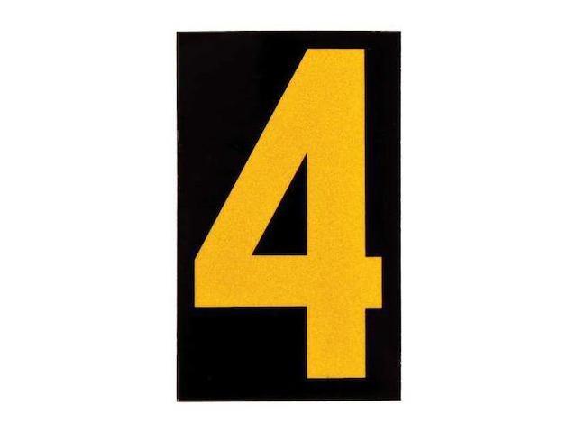 Click here for BRADY 5905-4 Reflective Numbers And Letters 4 PK25 prices