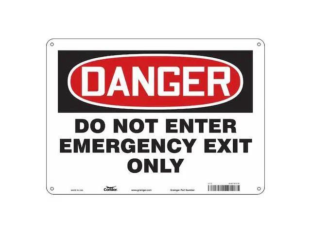 Click here for CONDOR 467V35 Emergency Exit Sign  English  14 W... prices