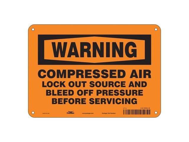 Click here for CONDOR 469M45 Safety Sign  7 in Height  10 in Widt... prices