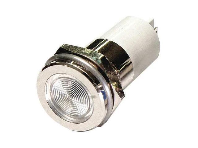 Click here for ZORO SELECT 24M172 Flat Indicator Light White 24VD... prices