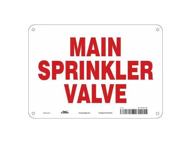 Click here for CONDOR 470C32 Safety Sign 10 W 7 H 0.032 Thickness prices