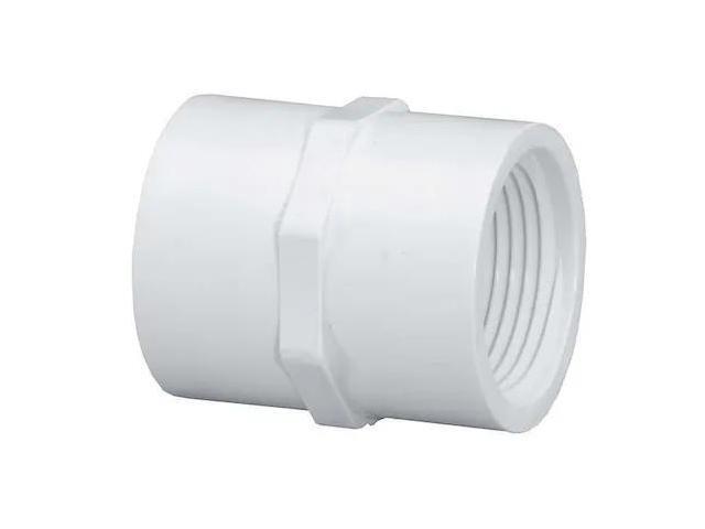 Click here for ZORO SELECT 430010 PVC Coupling  FNPT x FNPT  1 in... prices
