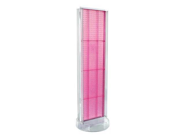 Click here for AZAR DISPLAYS 700788-PNK 2 Sided- Pink Pegboard Fl... prices
