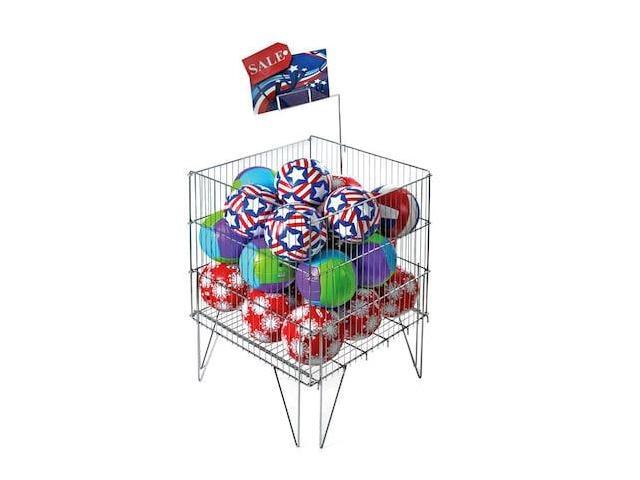 Click here for AZAR DISPLAYS 300704 Square Large Stainless Wire B... prices