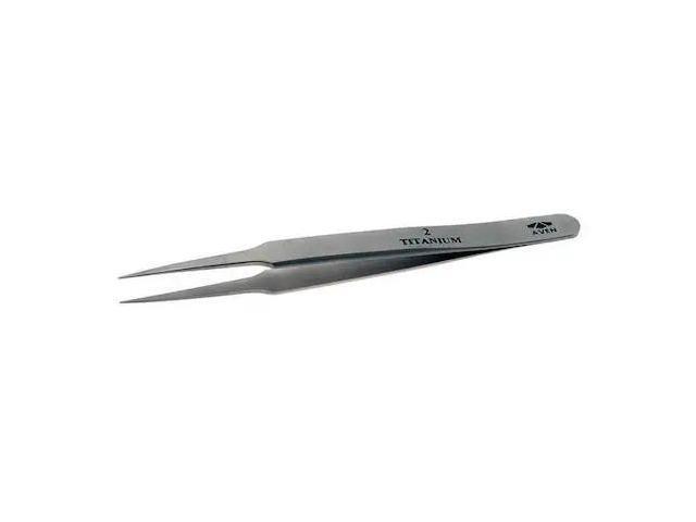 Click here for AVEN 18046TT Precision Tweezer  Titanium  4-1/2 In prices