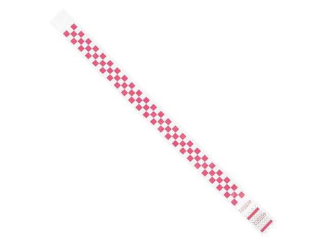 Click here for TYVEK WR103PK Tyvek Wristbands  3/4 x 10  Pink Che... prices