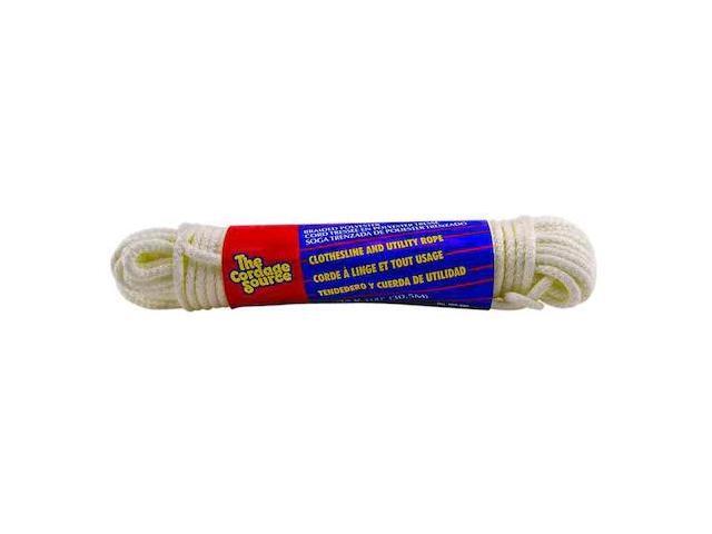 Click here for ZORO SELECT 10S-WA Rope  100ft  Wht  20lb.  Polyes... prices