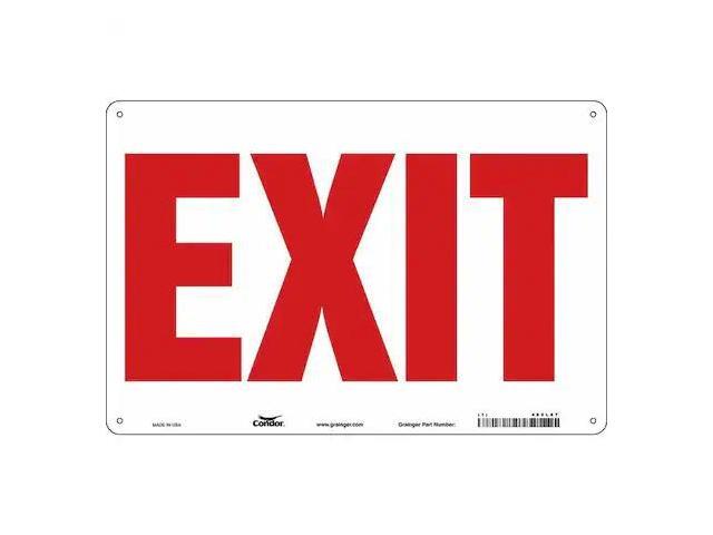 Click here for CONDOR 480L87 Exit Sign  English  36 W  24 H  Plas... prices