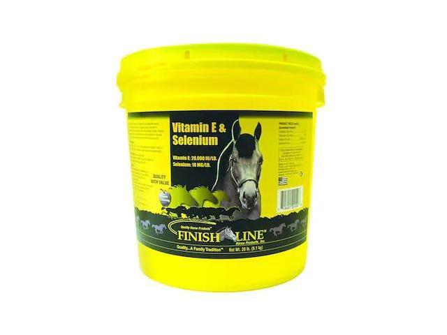 Click here for FINISH LINE 2806-20LB Vitamin E & Selenium 20 lb. prices