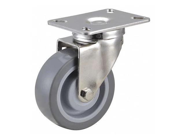 Click here for ZORO SELECT 33H929 Swivel NSF-Listed Plate Caster... prices